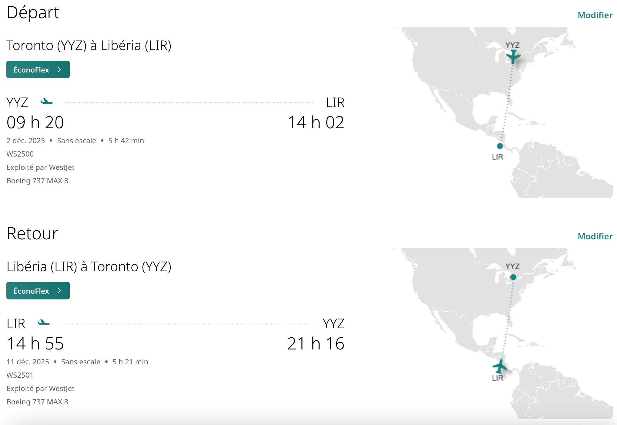 Récompenses WestJet : 8 destinations soleil pour moins de 70 000 points ...