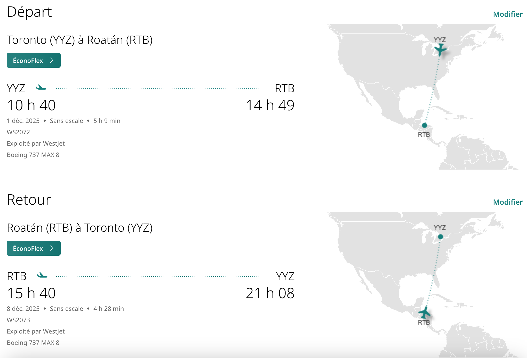 Récompenses WestJet : 8 destinations soleil pour moins de 70 000 points ...