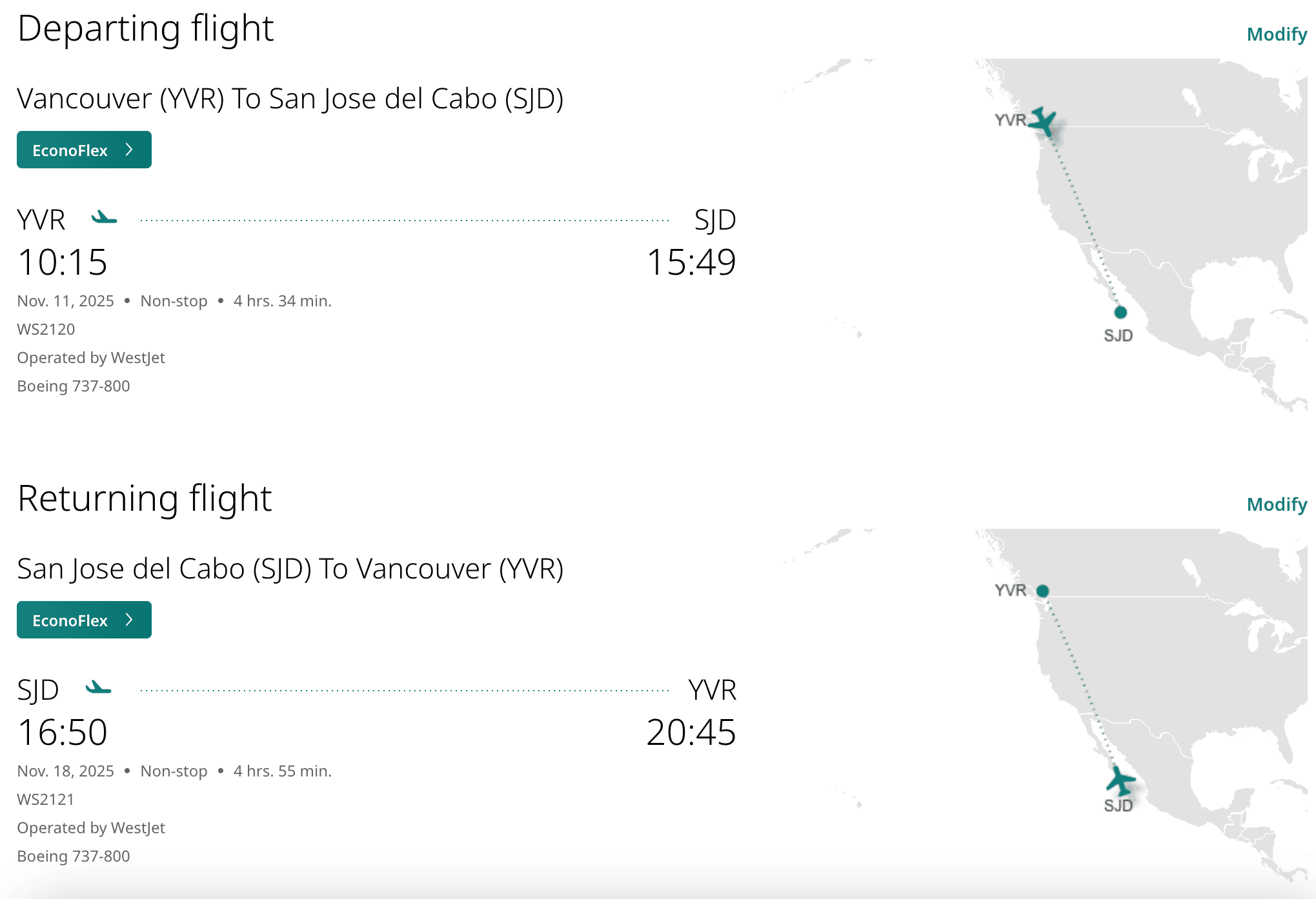 WestJet Rewards: 8 Sun Destinations For Less Than 70,000 WestJet Points ...