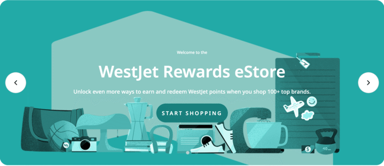 How Does the WestJet Rewards eStore Work? | Milesopedia