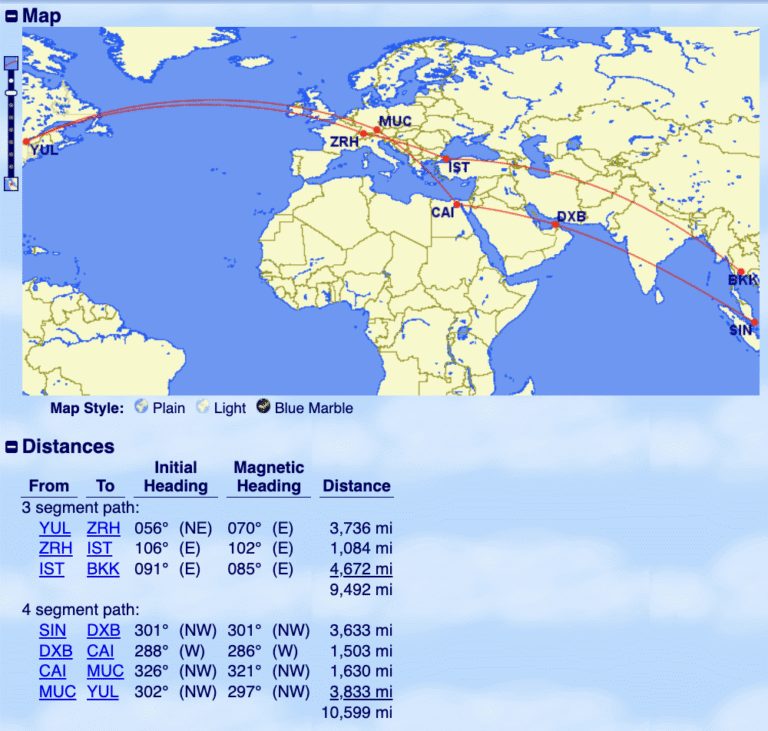 Business Class Sweetspots with Aeroplan from Canada | Milesopedia