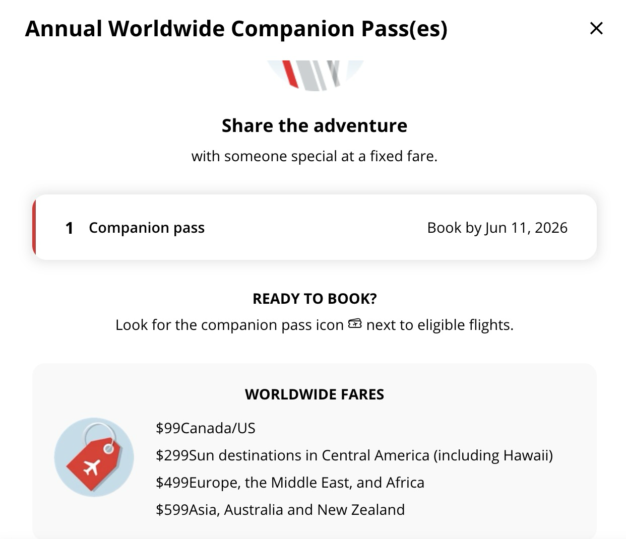 Air Canada Annual Worldwide Companion Pass: the ultimate guide ...