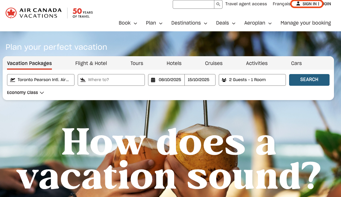 How to Use Your Aeroplan Points for All-Inclusive Vacations | Milesopedia